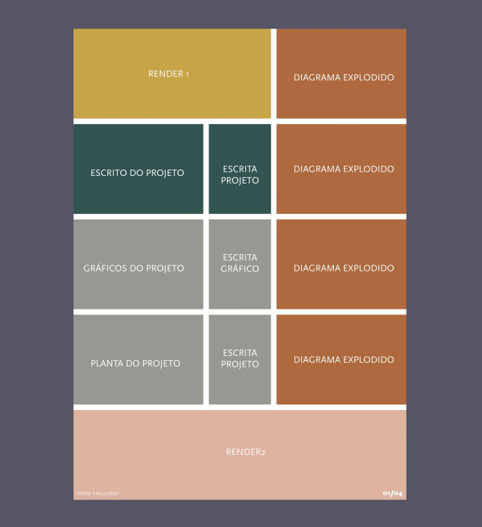 Diagramação pranchas